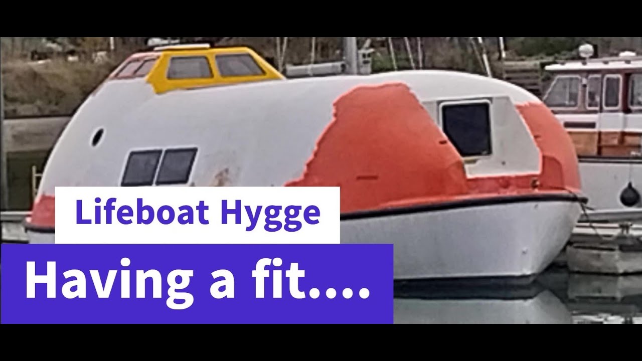 Lifeboat conversion Ep. 53 Putting the fittings on the watertank at ...