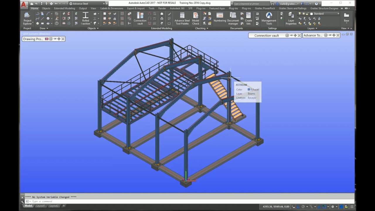 Autodesk Advance Steel | Enabling Bolts and Holes in General ...