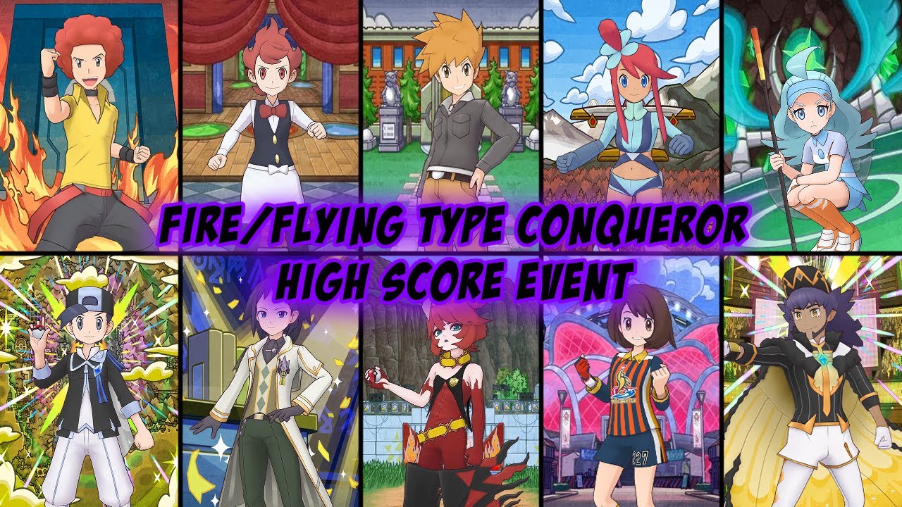 "Through the Blazing Sky!" - Pokémon Masters EX Fire and Flying ...