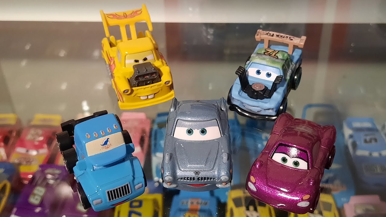 Mattel Disney/Pixar Cars Mini Racers 2022 3-Packs (Finn, Holley, Gray ...