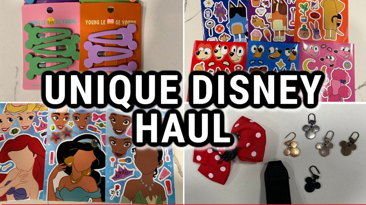 DISNEY HAUL - SUPER UNIQUE ITEMS!!! | Disney Haul 2023 | Super Unique ...
