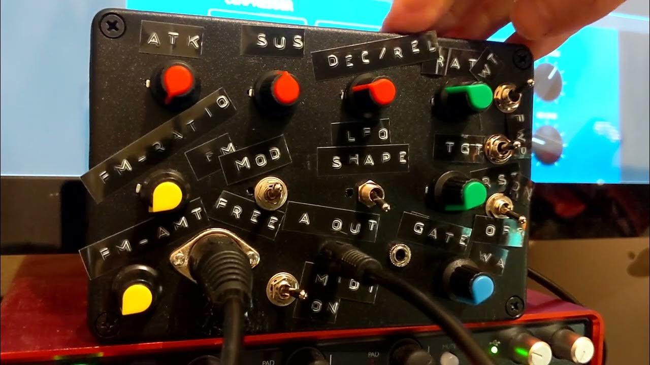 Mjonbox DIY Arduino Wavetable/FM Synth - YouTube