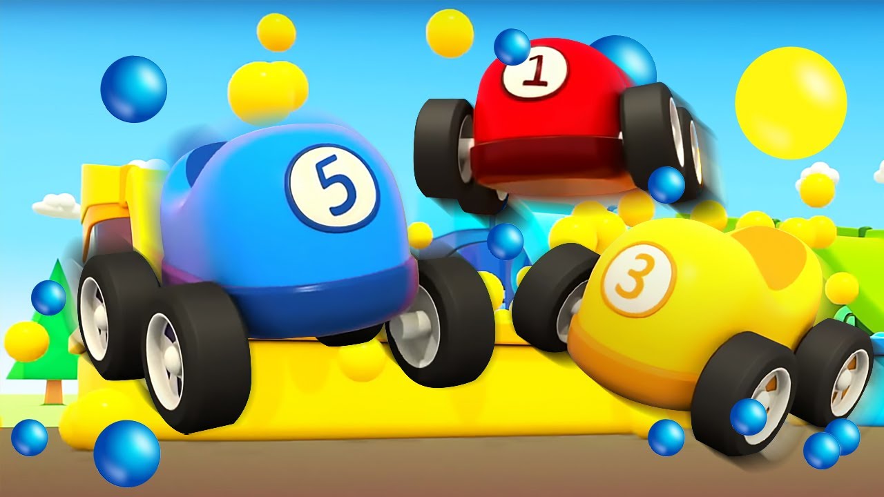 Learn colors for kids with Helper Cars! Trucks for kids & car cartoons ...