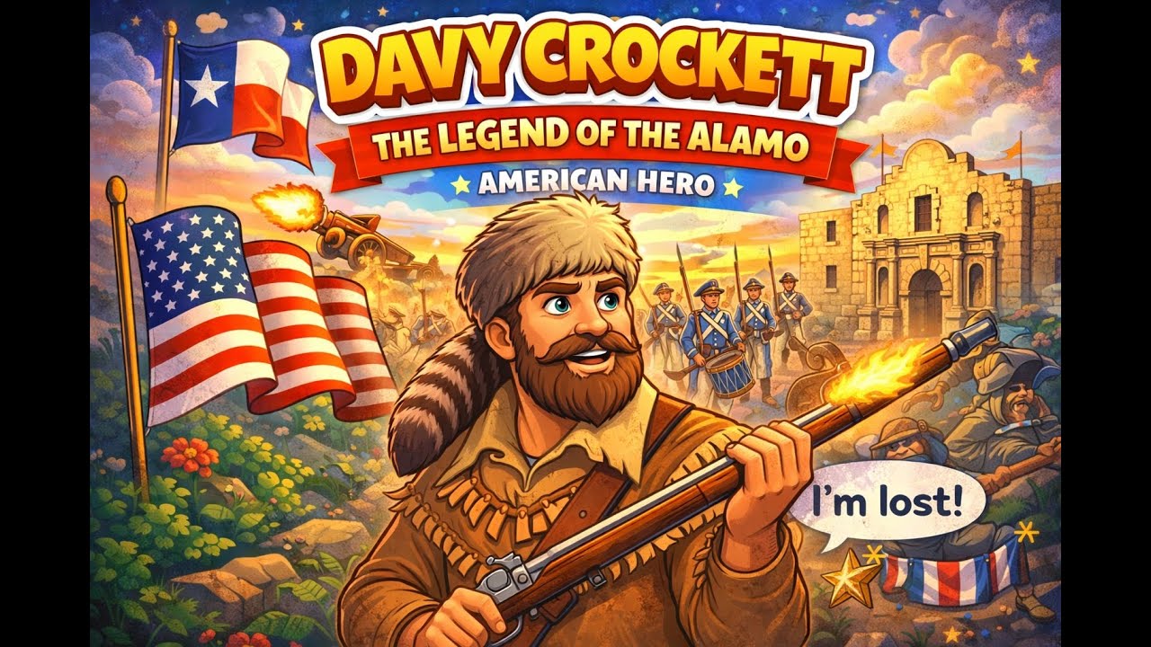 Davy Crockett: The Legend of the Alamo | American Hero - YouTube