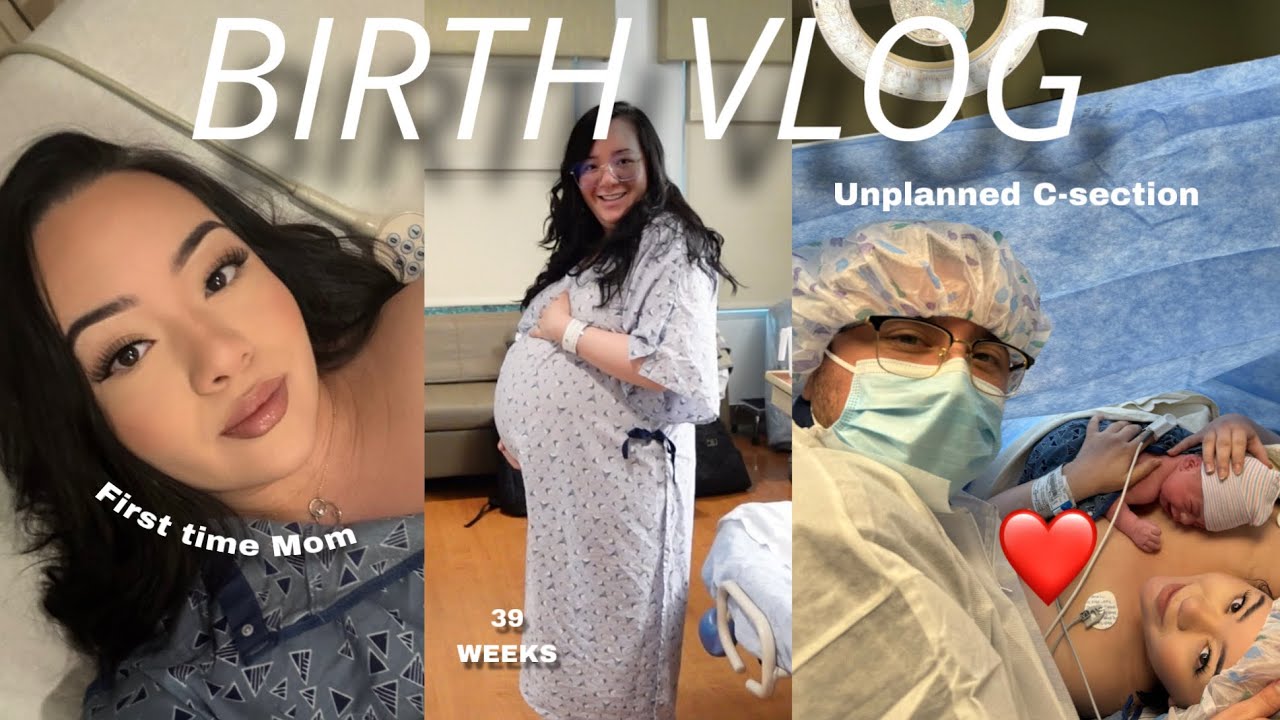 Birth Vlog Induction 39 Weeks First Time Mom Youtube