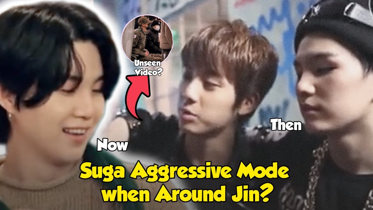 Unseen Videos! Look at the difference between Suga then and now when ...