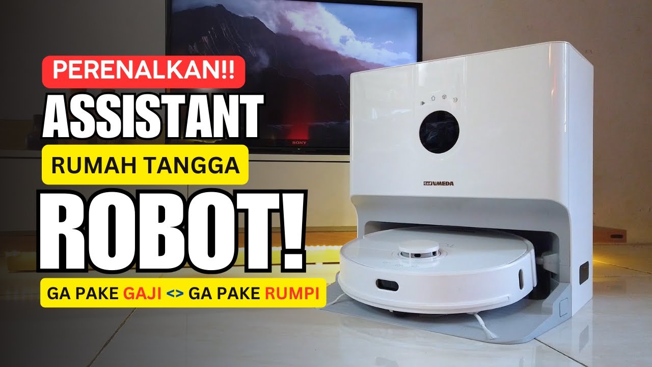 Sssstt!!! ART SAYA ROBOT! UMEDA TOMO R8 ROBOT VACUUM CLEANER 2024 ...