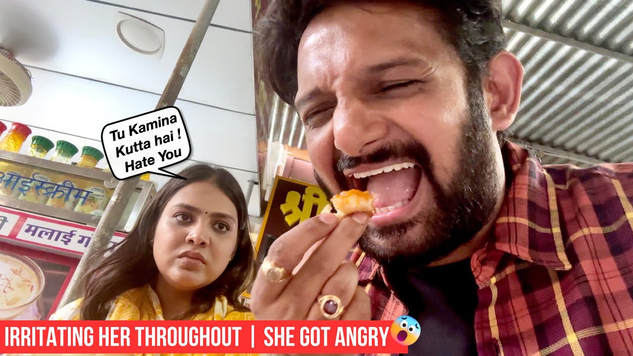 Irritating Her | Trying to Break Her Fast | She Got Angry - YouTube