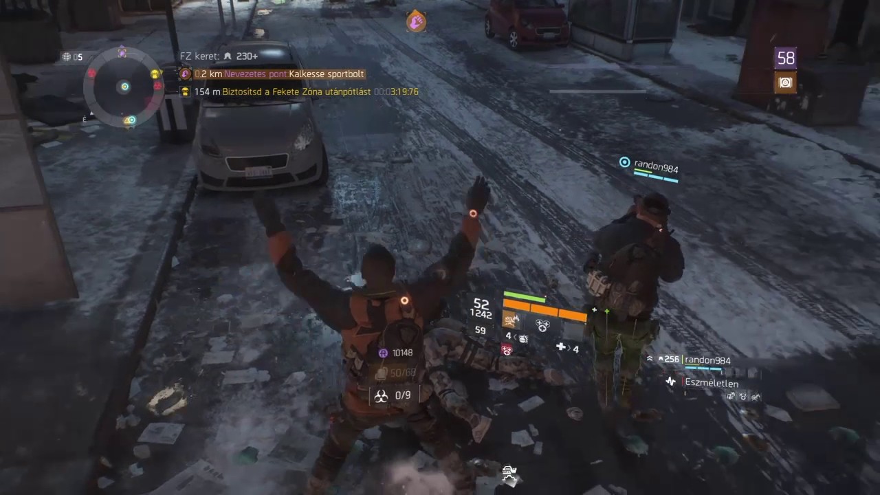 Tom Clancy's The Division gameplay PS4 HUN PVP - YouTube