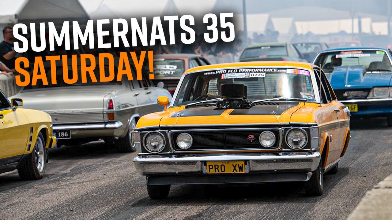 Summernats 35 SOLD OUT Saturday! Tuff St, Burnouts, Supercruise ...