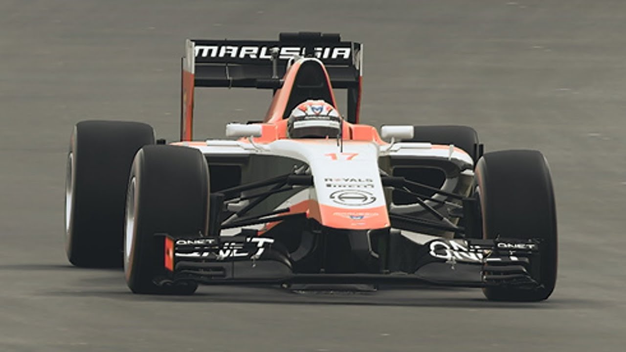F1 2014 PS4 予選 本物志向の方へ フルレース スペイン編 - YouTube