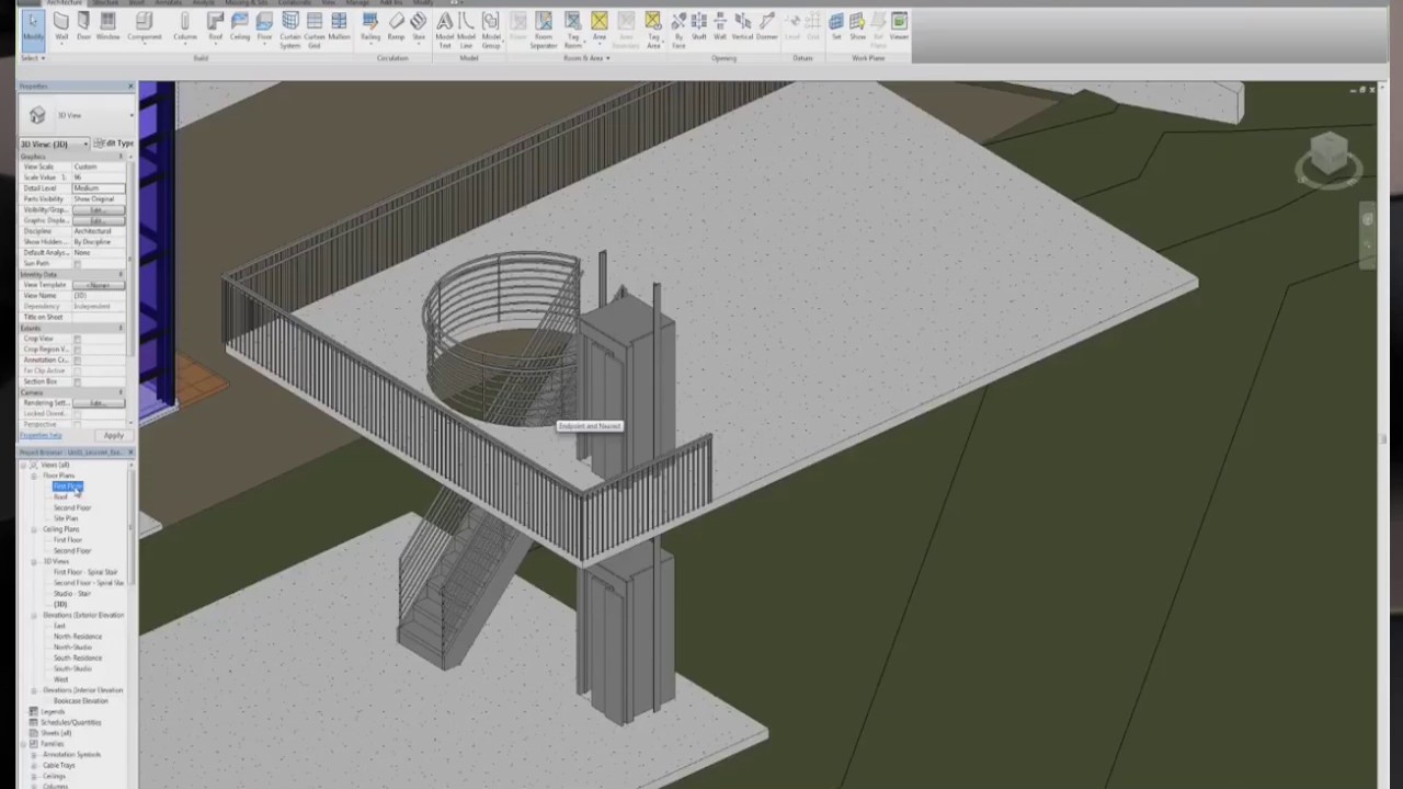 Tutorial Autodesk Revit 2017 Tutorial Modeling Creating an Elevator ...