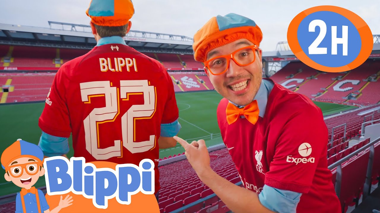 Blippi Becomes a REAL Soccer Star + More | Blippi and Meekah Best ...