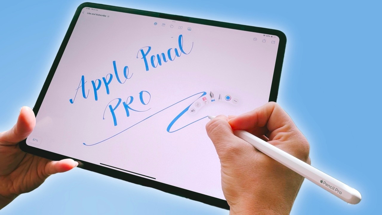 Is the Apple Pencil Pro worth the hype … and the price? - YouTube
