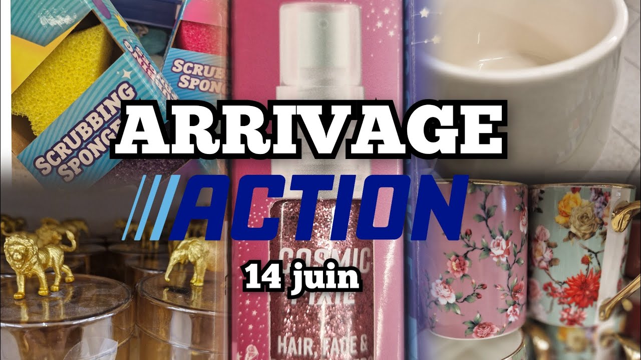 ARRIVAGE DE FOLIE CHEZ ACTION CÔTÉ VAISSELLE 🛍🍽 14 JUIN - YouTube