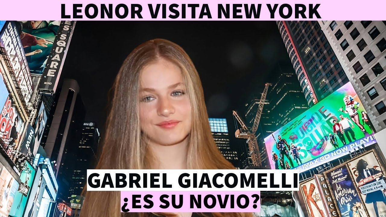 La relación entre la Princesa Leonor y Gabriel Giacomelli Detalles ...