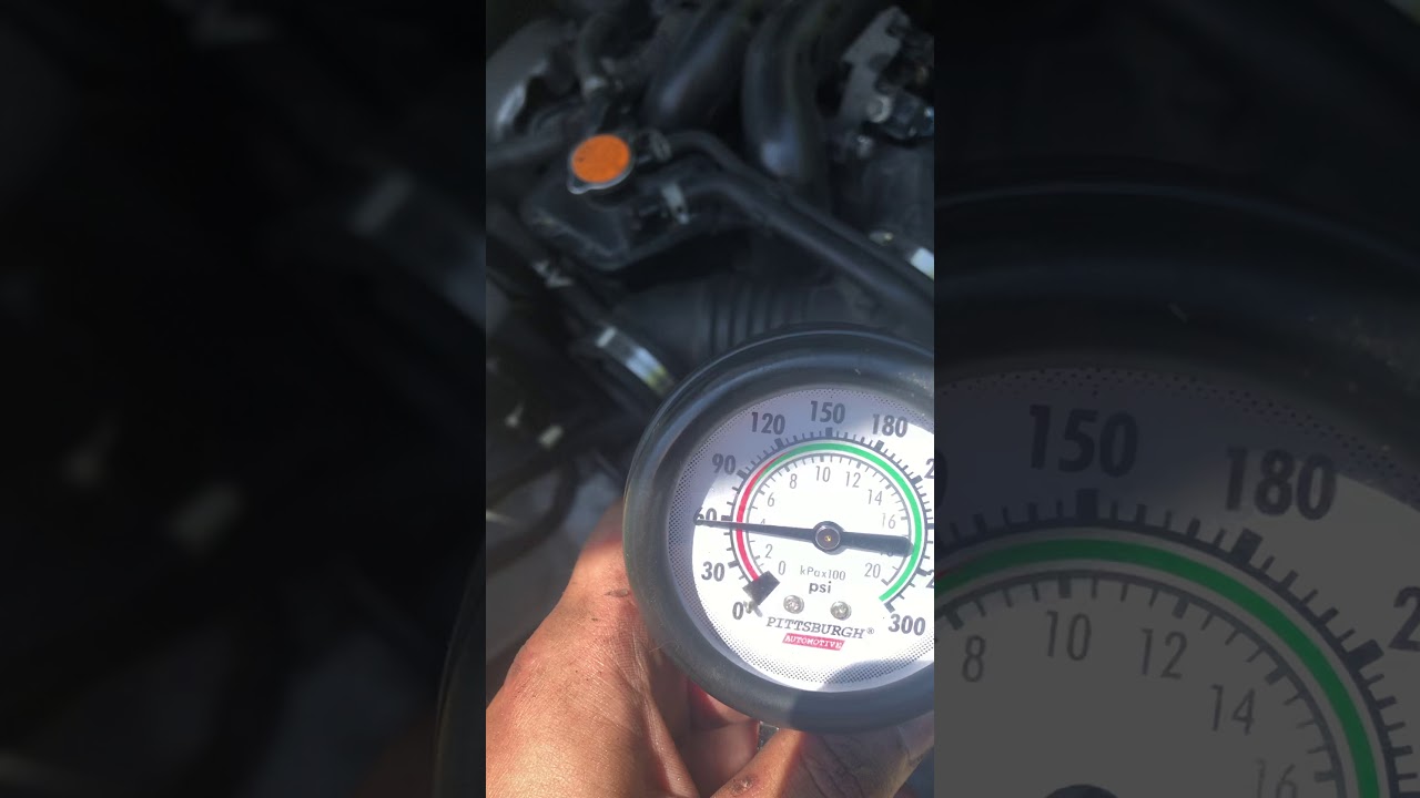 Wrx compression test cold - YouTube