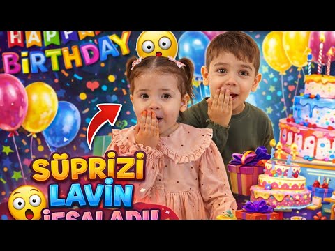 Babaya Doğum günü süprizi🎈Lavin herşeyi söyledi🎂 @elifsinemtv @KuzeyElif  @TroomTroom 