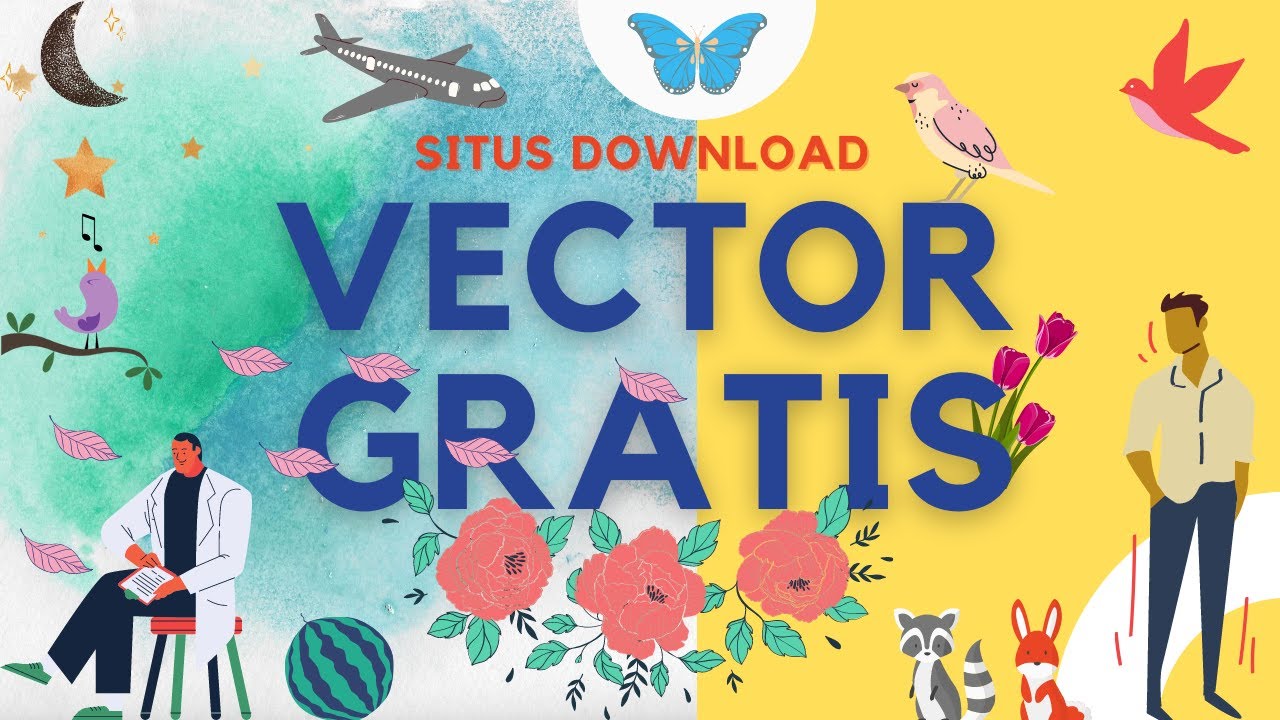 Website Terbaik Untuk Download Illustration Gratis || Gambar Vektor ...