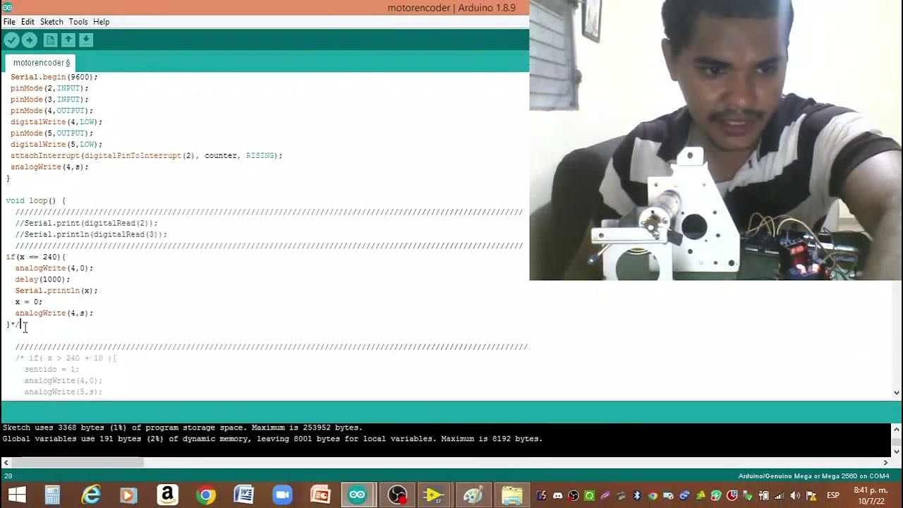 Interfaz de brazo robótico con labview #2 - YouTube