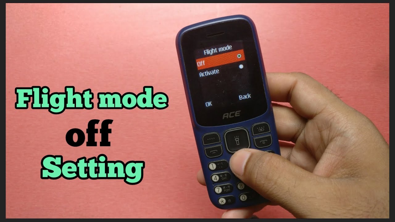 itel ace mobile flight mode off - YouTube
