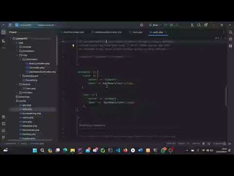 Installing, Templating, Dan Auth (Laravel) - YouTube