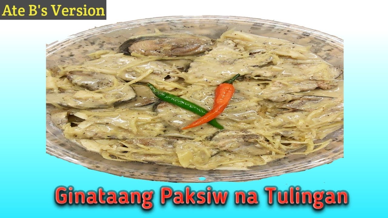 Ginataang paksiw na tulingan(own version) - YouTube