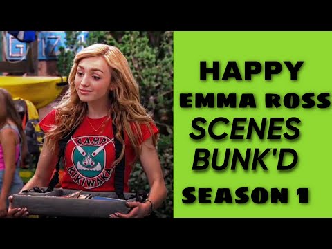 happy emma ross bunk'd scenes (season 1)