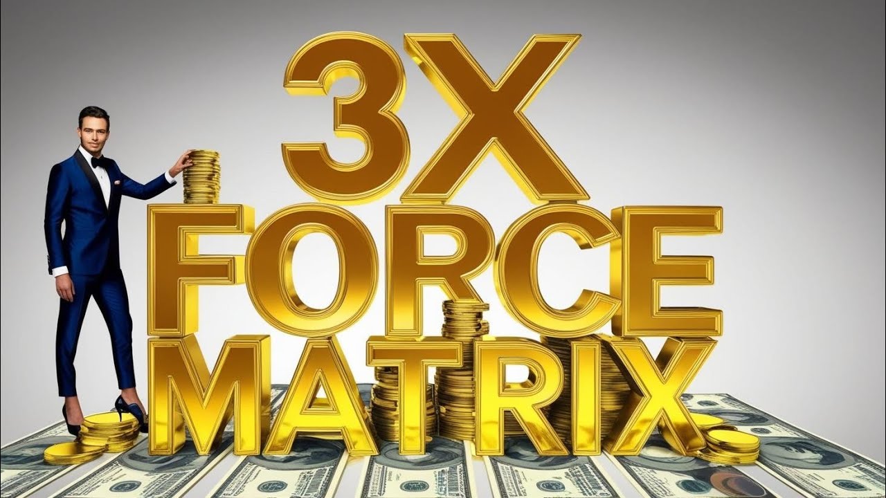 Unlock the magic of a 3x Force Matrix! 💰 Ready to boost your income? # ...