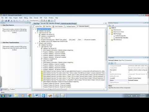 SSIS Execute SQL Task - YouTube