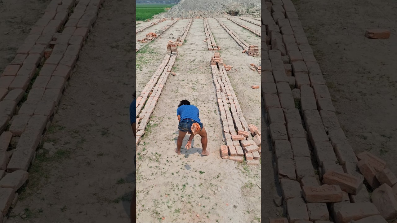 New technique for holding bricks 02 - YouTube