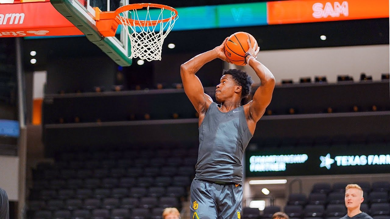 Baylor Basketball (M): VJ Edgecombe Dunkfest vs. Sam Houston | November ...