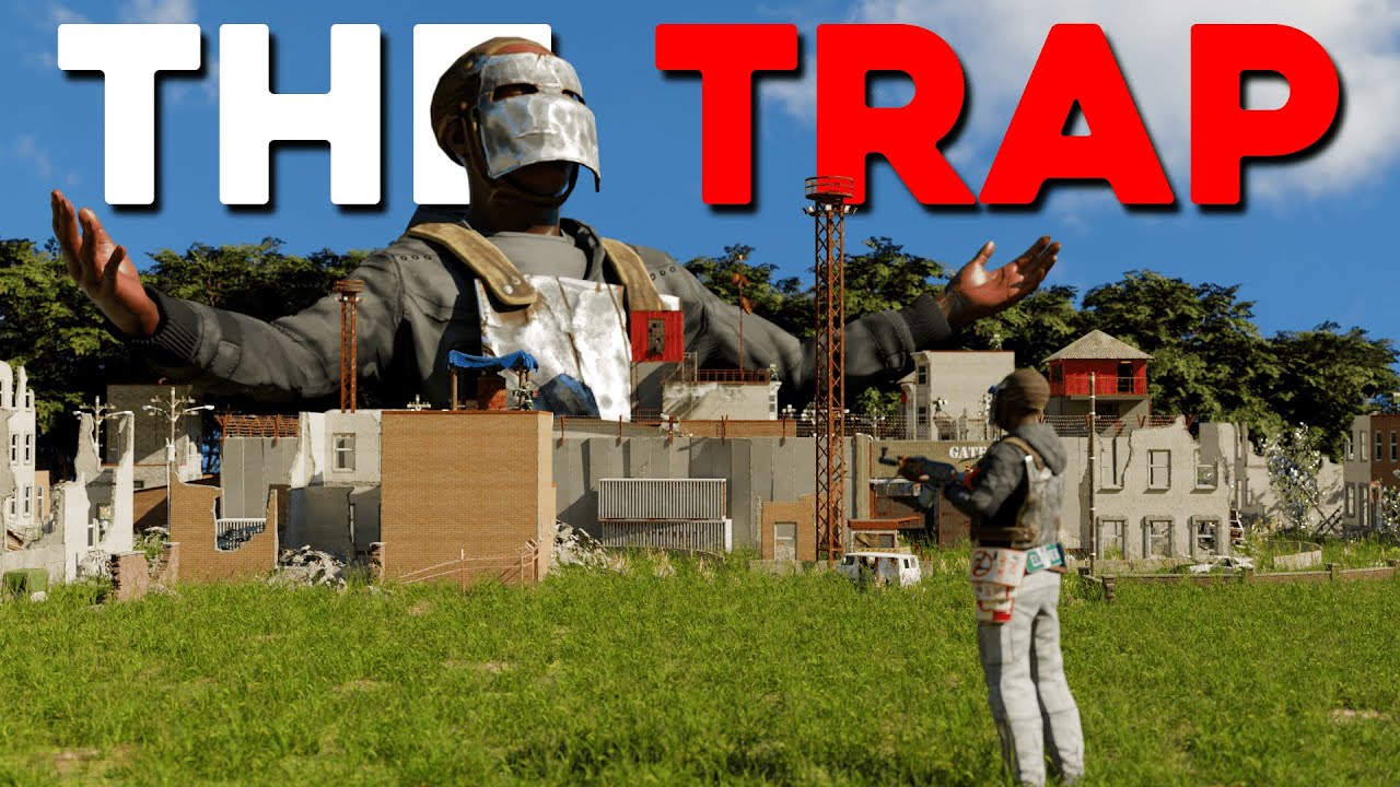 I Turned Outpost into a Trap Base in Rust - YouTube