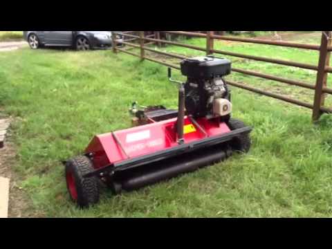 Logic Flail Mower MFP120 - July 2014 - YouTube