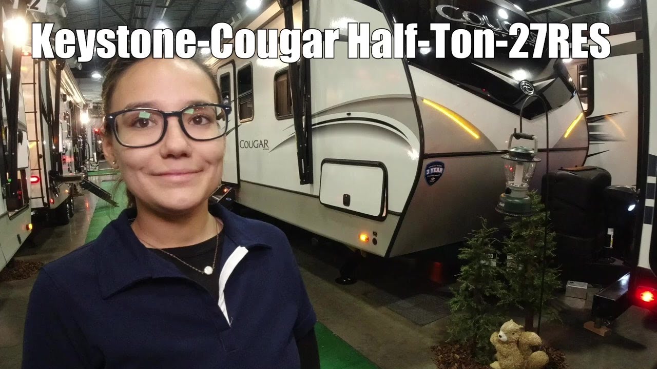 2020 Keystone RV-Cougar Half-Ton-27RES - YouTube