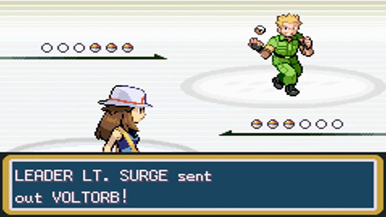 Pokemon LG / Vs. Lt. Surge - YouTube