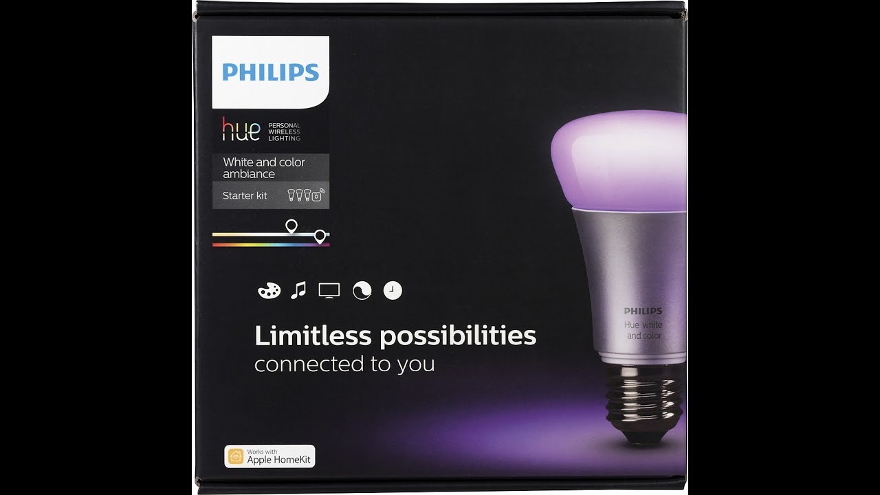 Philips Hue lights: Smart home setup - YouTube