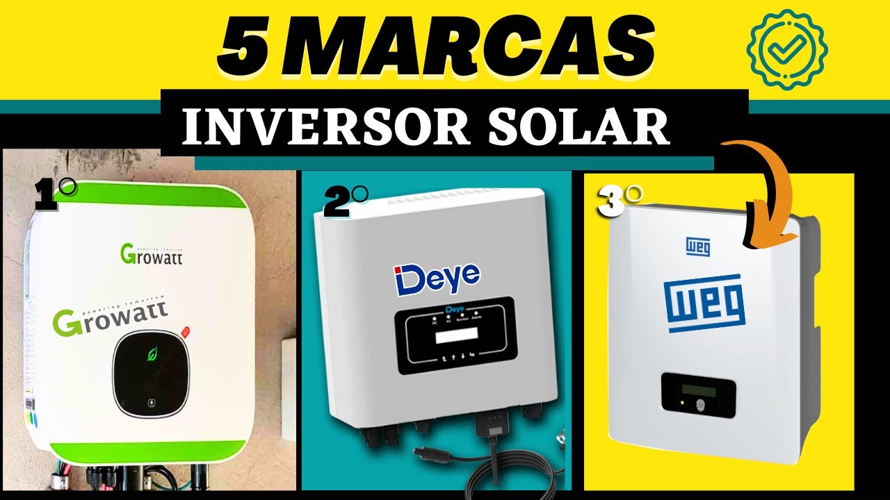 TOP 5 MARCAS DE INVERSOR SOLAR (2024) - YouTube