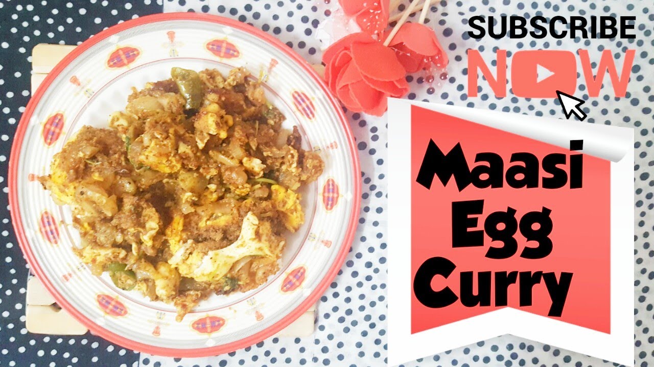 Maasi Egg Curry / Maldives Fish Curry / மாசி கறி - YouTube