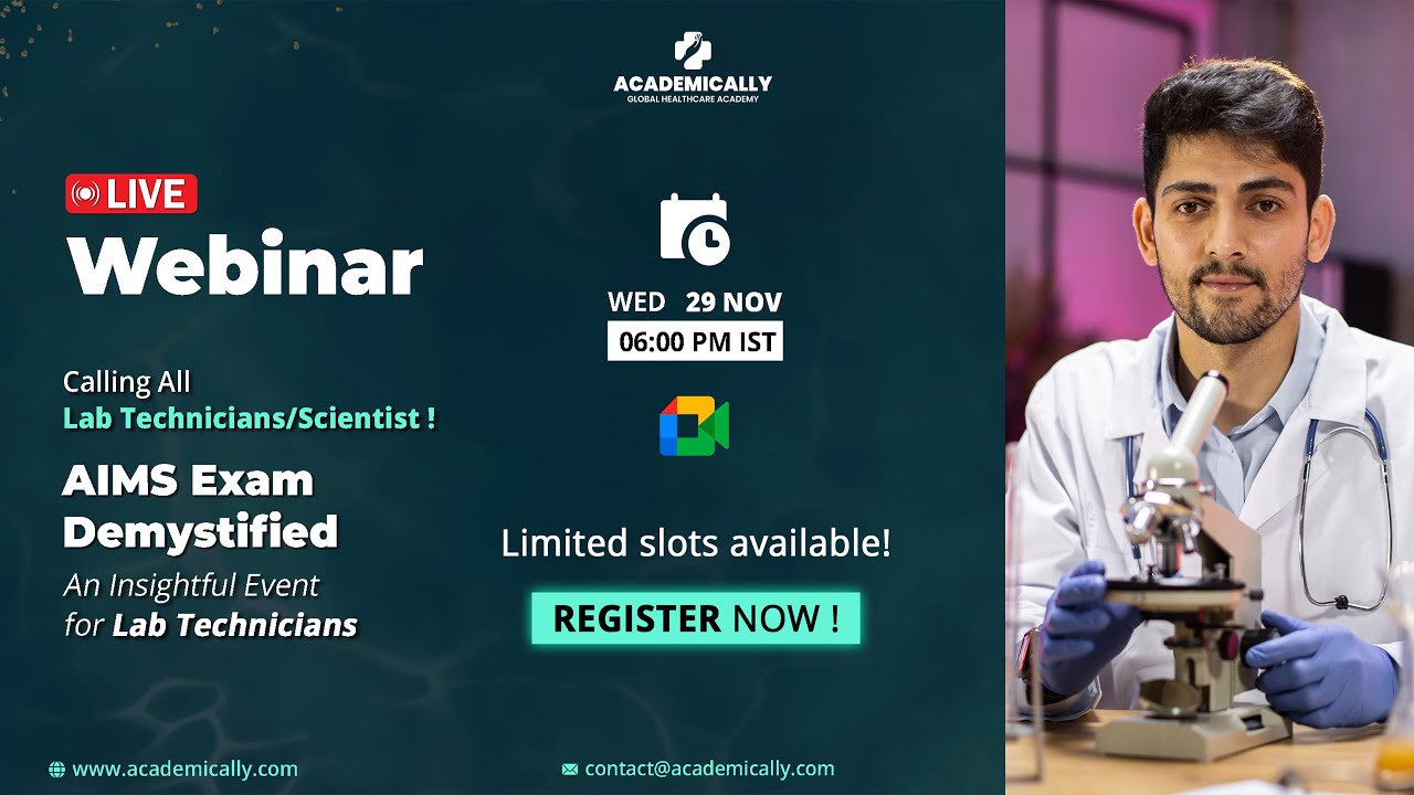 AIMS Exam Demystified: An Insightful Event for Lab Technicians By Dr ...