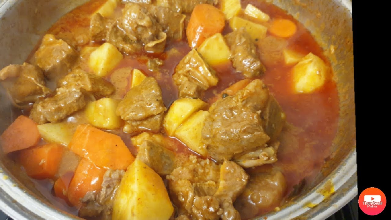 Jamaican style/ Easy recipe of Jamaican Curry/Beef - YouTube