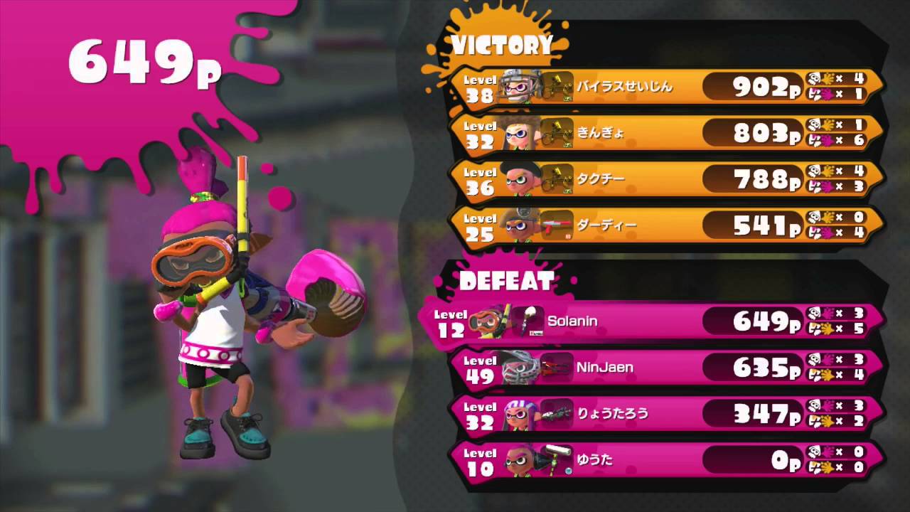 Leveling up in Splatoon! (Part 8) - YouTube