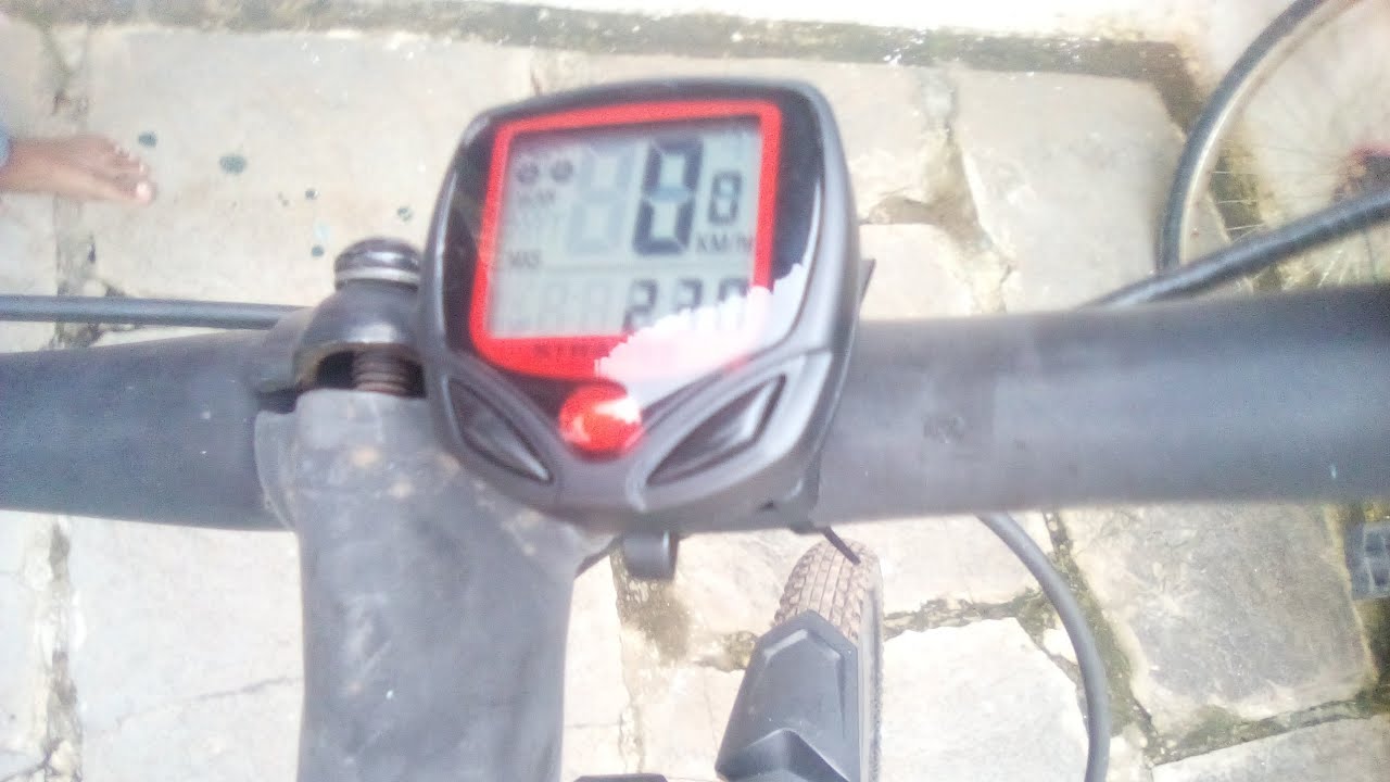 cycle speedometer unboxing - YouTube
