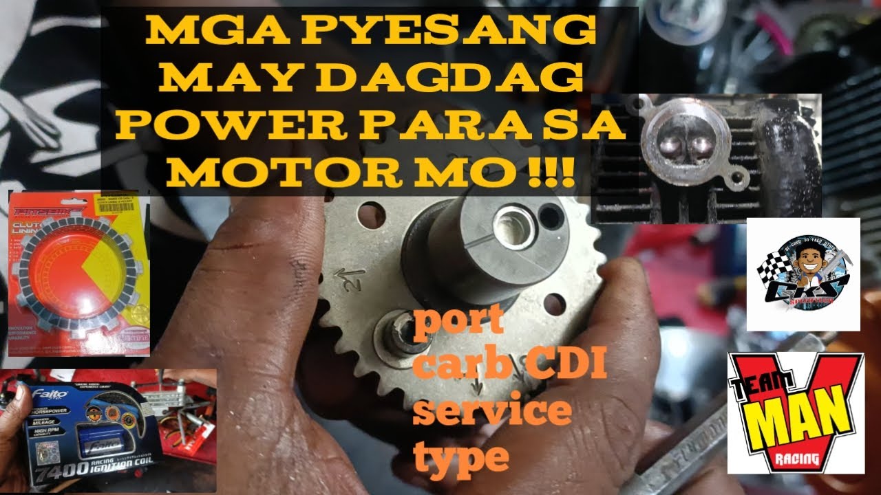Mga sempleng pyesa para Sa port carb cdi na service type mo!!! - YouTube