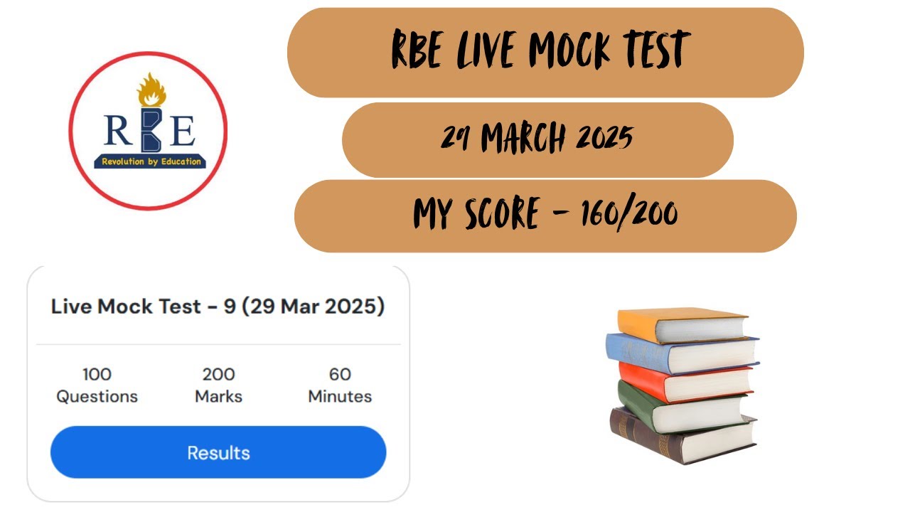 RBE Live Mock Test I 29-30 March I SSC CGL Tier -1 2025 I #ssc #ssccgl ...