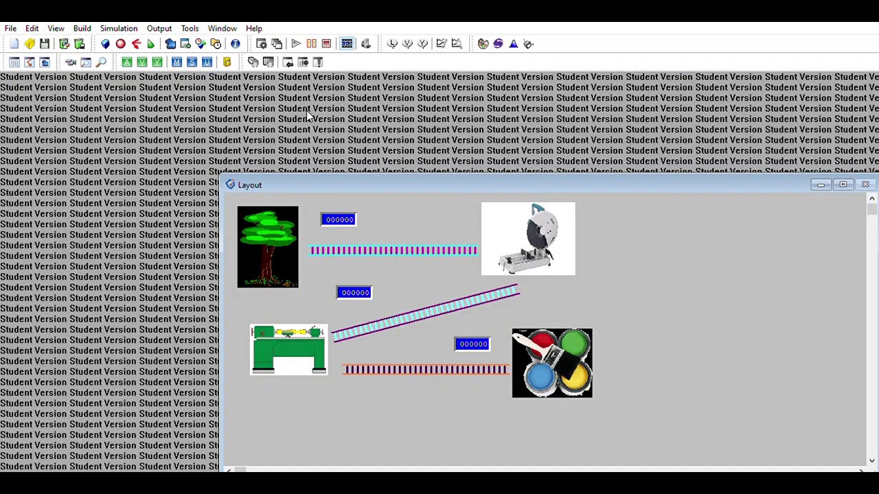 Simulación Pro Model Proceso de Producción - YouTube