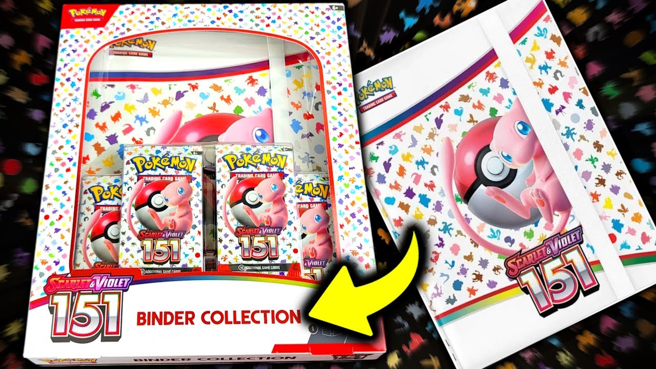 Opening a Pokémon 151 Binder Collection! - YouTube