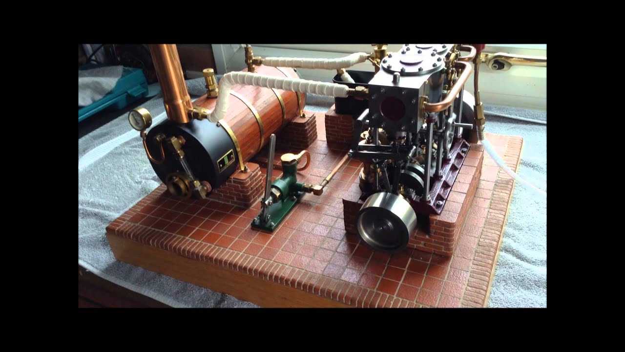 Stuart triple expansion steam plant - YouTube