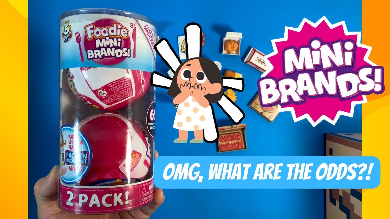 OMG, What Are The Odds?! - ULTRA RARE Hunt - Foodie Mini Brands Series ...