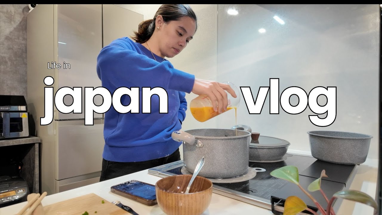 Chill Rest Day Vlog! 🇯🇵 | Grocery Haul & Cooking Time 👩🏻‍🍳 | Life in ...